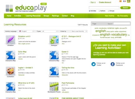 Tool: Educaplay - Reisgids Digitaal Leermateriaal