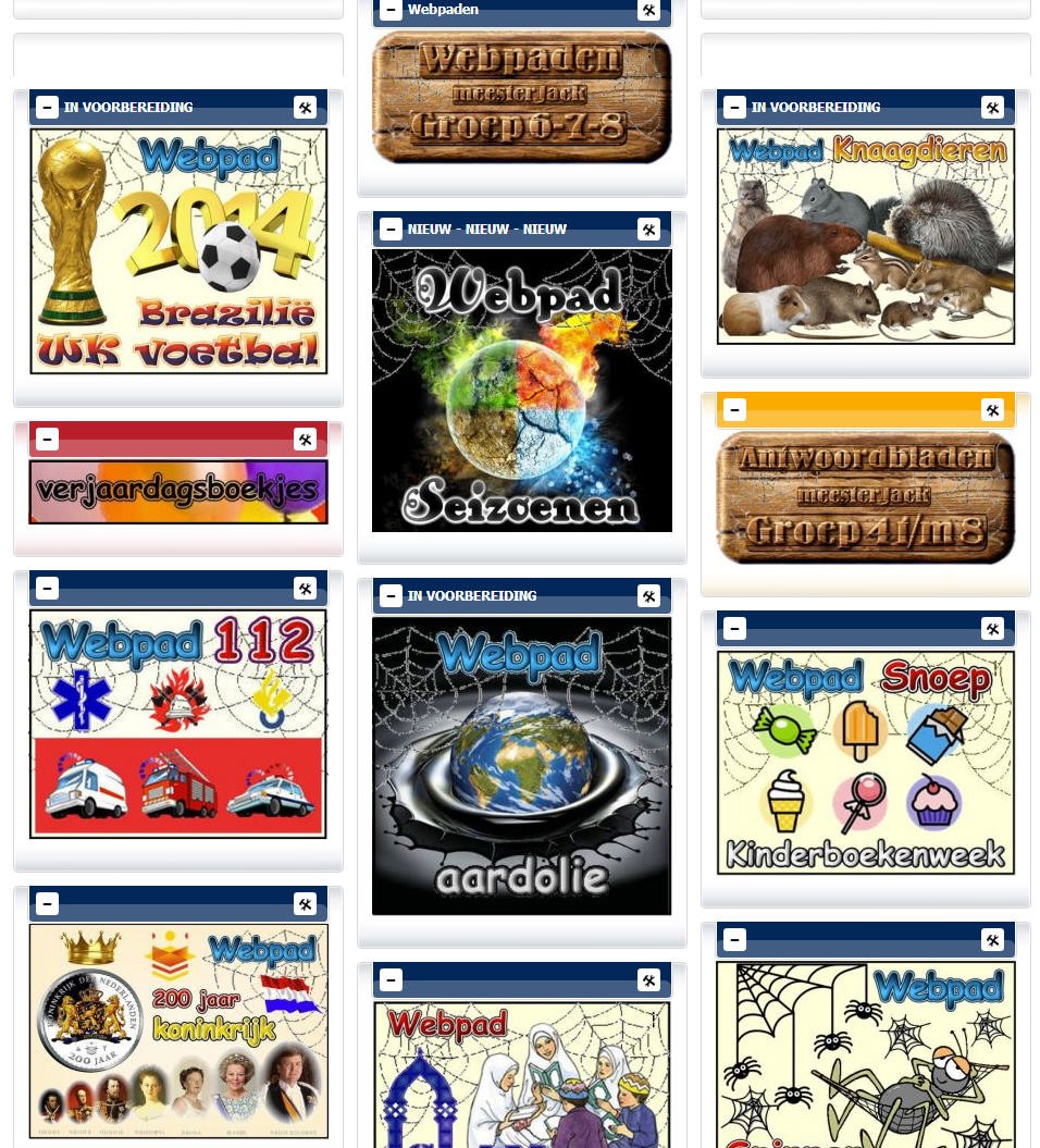 Tool: Webpaden en meer - Reisgids Digitaal Leermateriaal