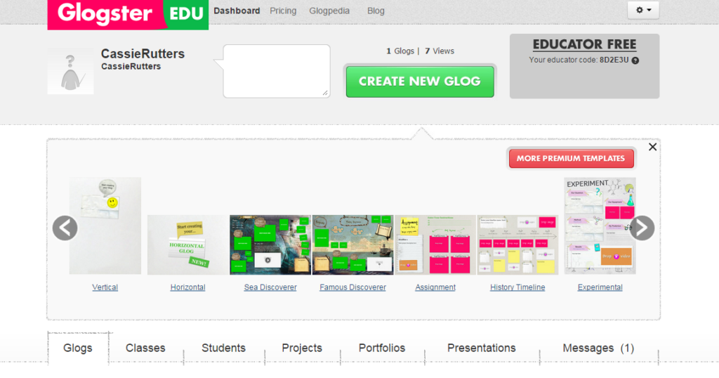 Tool: Glogster Edu - Reisgids Digitaal Leermateriaal