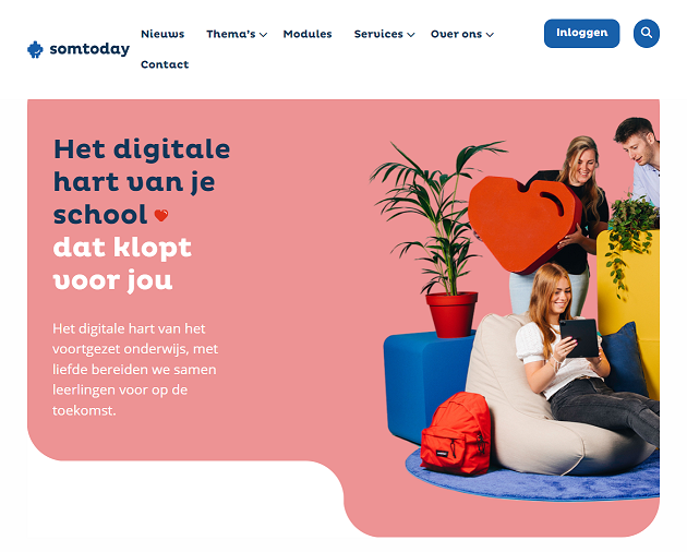 Tool: Somtoday - Reisgids Digitaal Leermateriaal