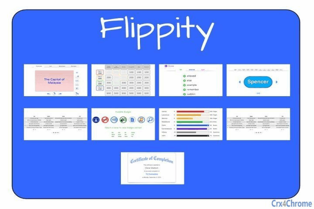 Tool: flippity - Reisgids Digitaal Leermateriaal